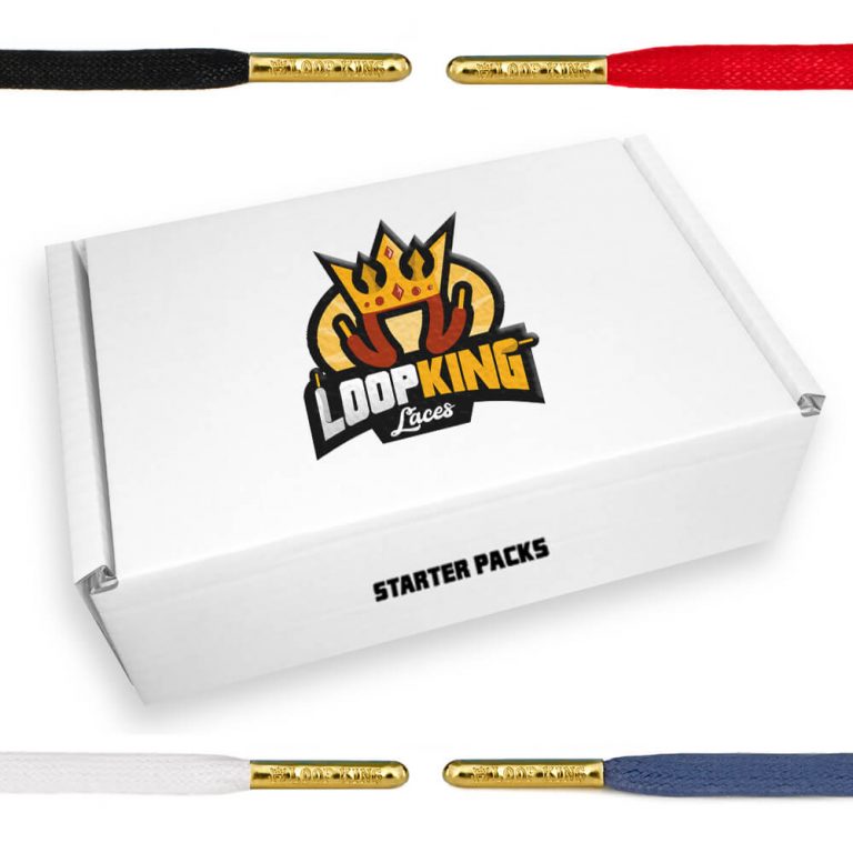 Schnürsenkel Bundle Starter Pack | Multi Colored Flat Waxed - Loop King