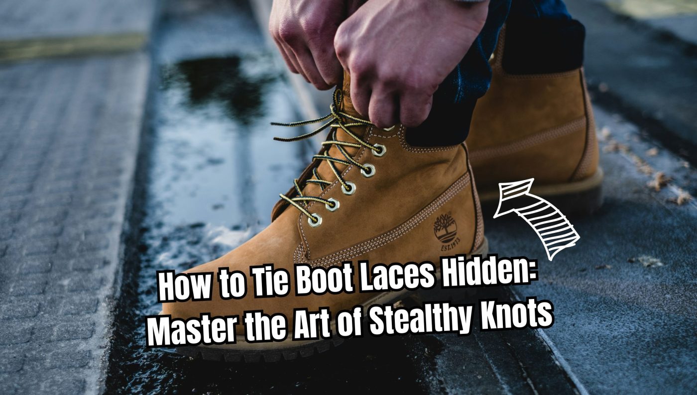 How to Tie Boot Laces Hidden: Master the Art of Stealthy Knots