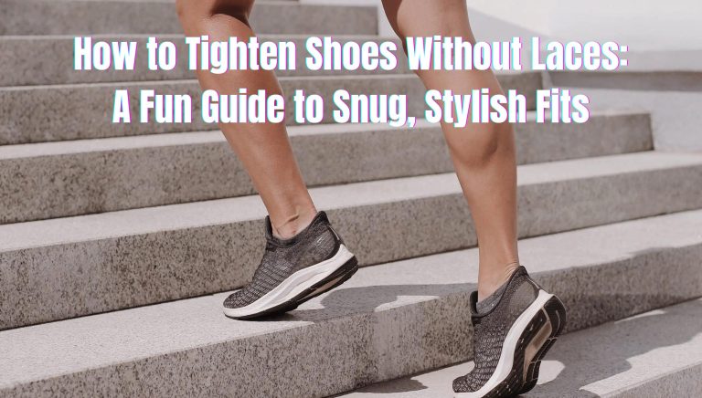 How to Tighten Shoes Without Laces: A Fun Guide to Snug, Stylish Fits
