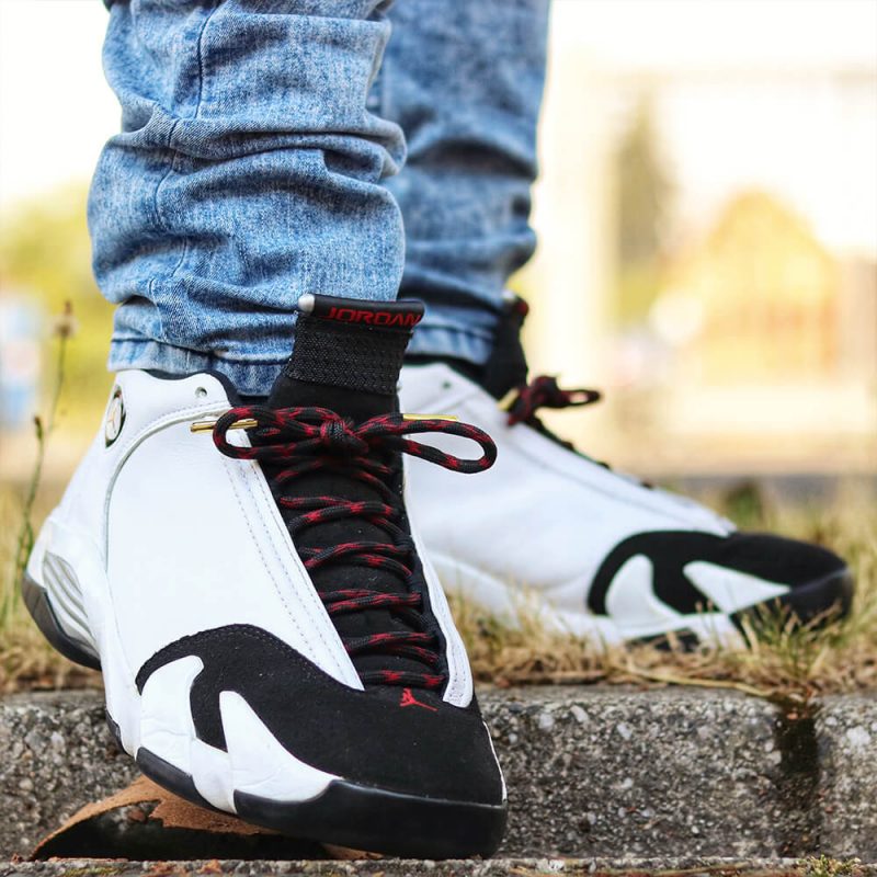 Buy Red and Black Shoelaces: Premium Laces + Gold Tips